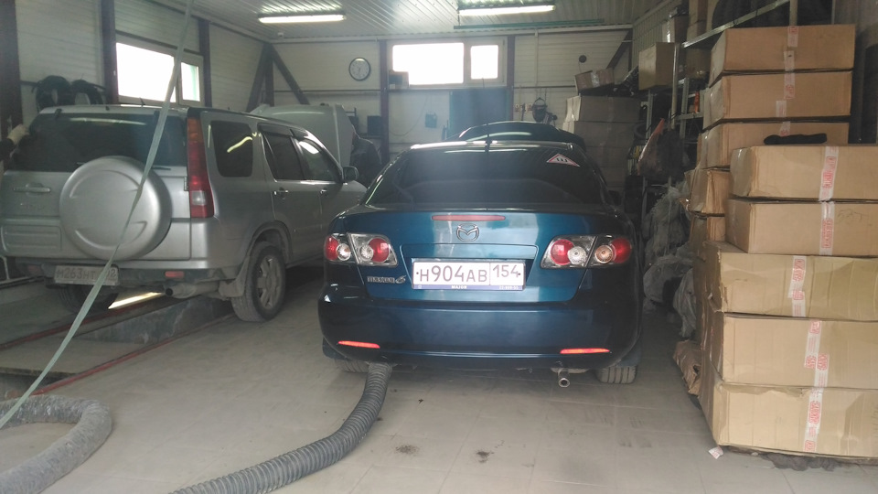 Теперь у меня ГАЗированная машина! — Mazda 6 (1G) GG, 2,3 л, 2007 года ...