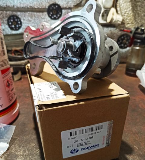 25191468 Насос охлаждающей жидкости GM | Запчасти на DRIVE2