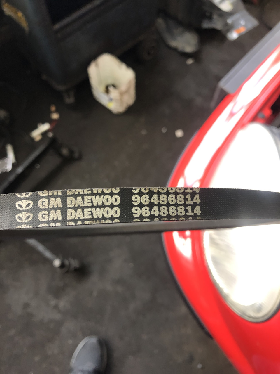 96486814 Клиновой ремень GM | Запчасти на DRIVE2