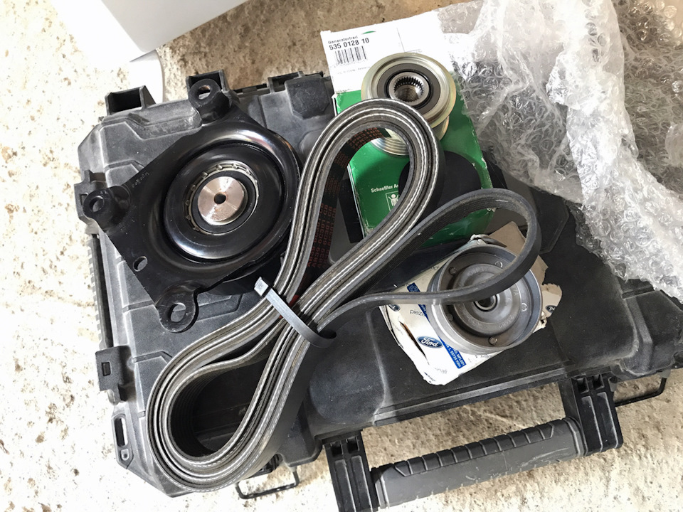 Борьба с пожёванным ремнём — Ford Ranger (3G), 3,2 л, 2013 года | визит ...