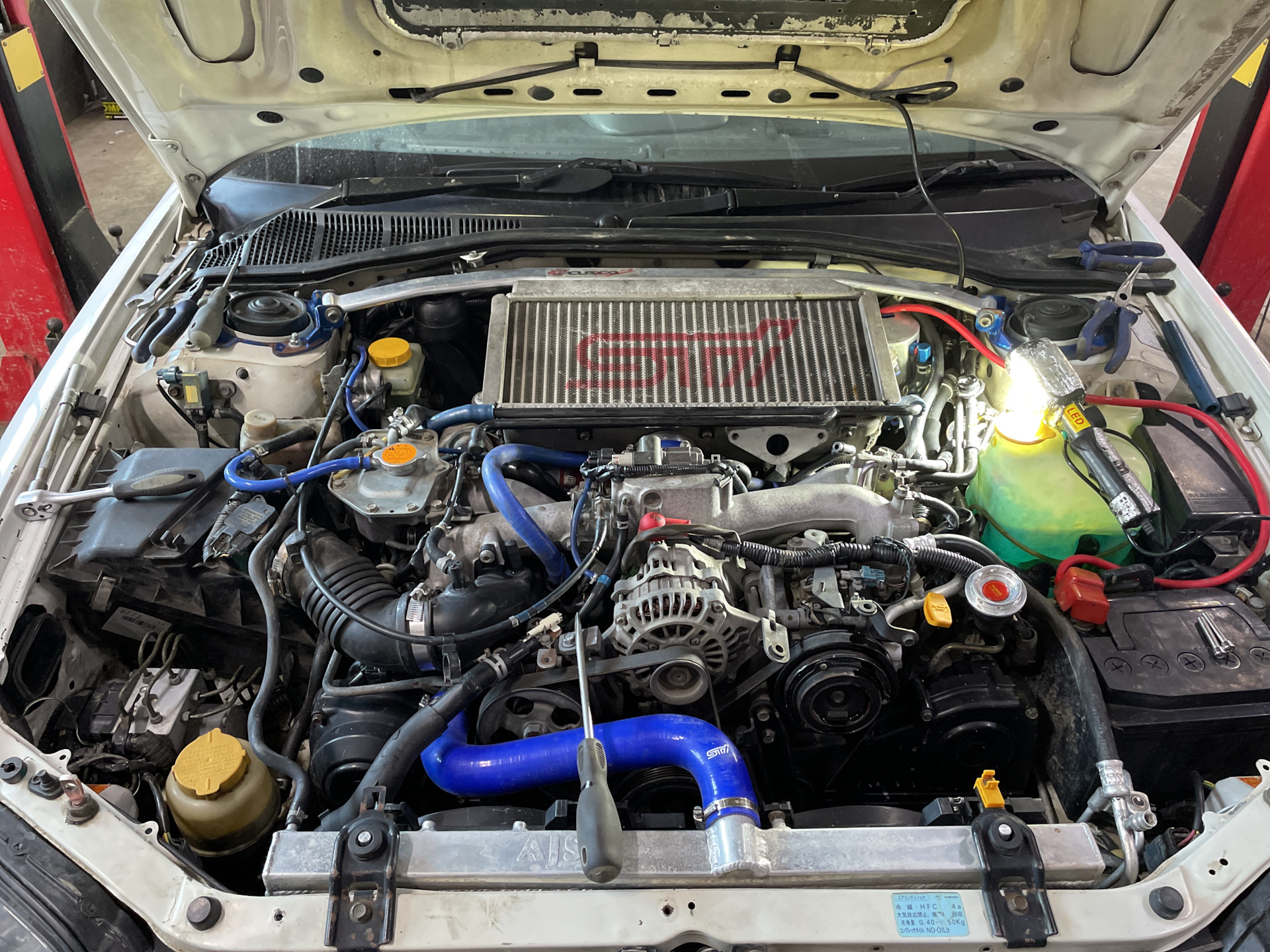 Доводим до ума 2 0 — Subaru B4 Be 2 2 л 2002 года тюнинг Drive2