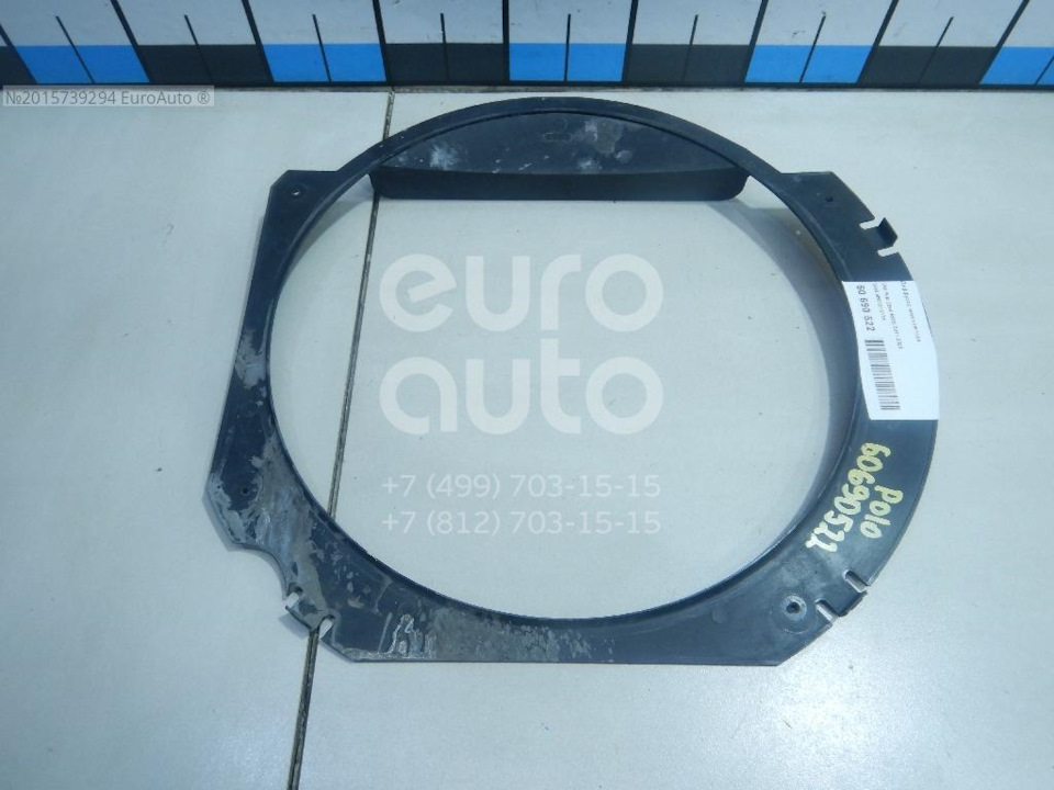 6R0121217A Диффузор вентилятора для Volkswagen Polo VAG | Запчасти на ...