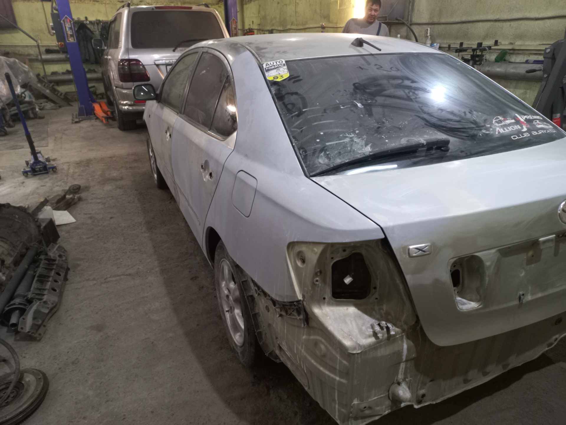 Еще немного, еще чуть чуть — Toyota Premio (T240), 1,8 л, 2002 года | кузовной ремонт | DRIVE2