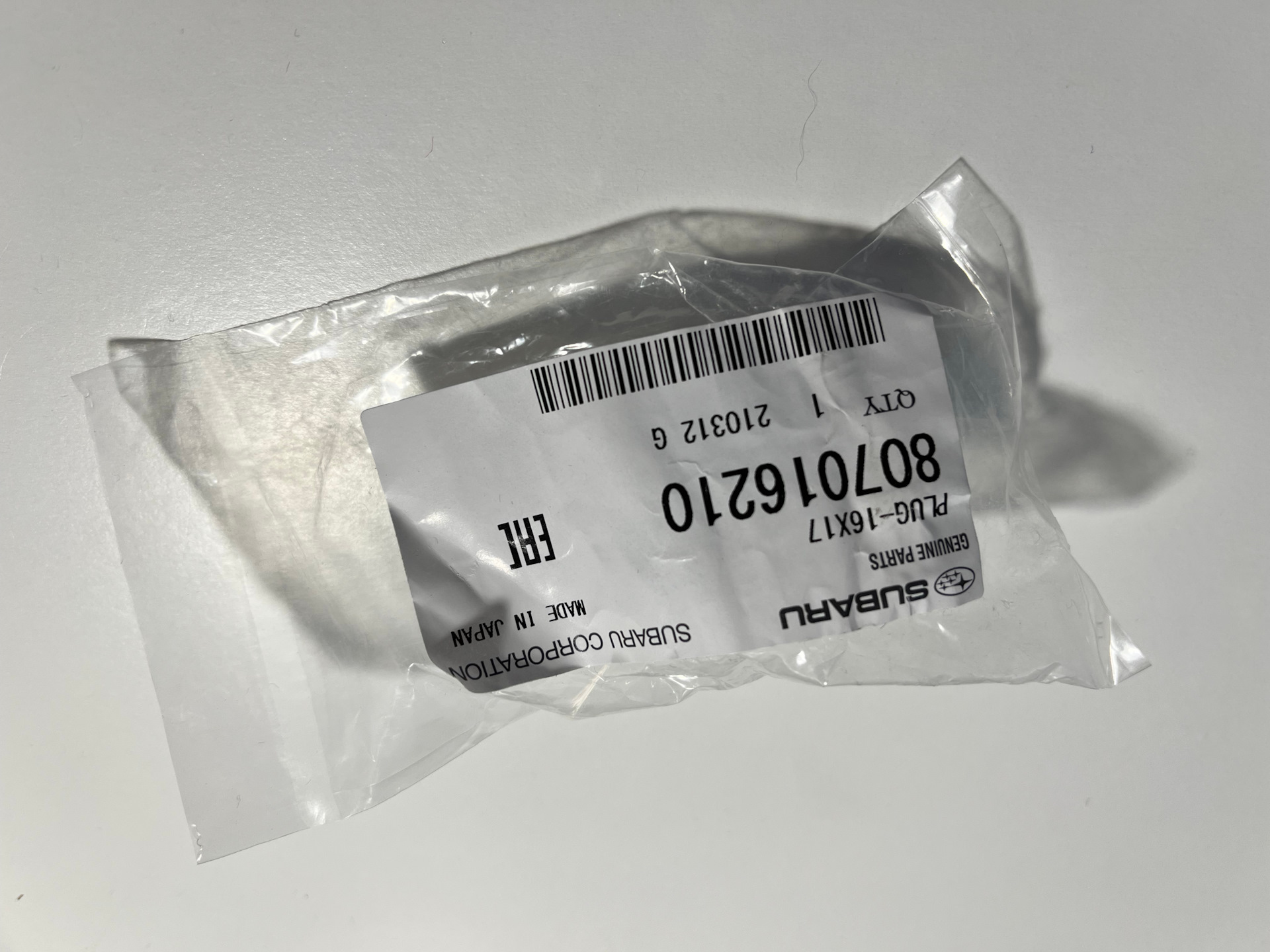 Новая сливая пробка поддона на 17 мм — Subaru XV (2G), 2 л, 2017 года ...