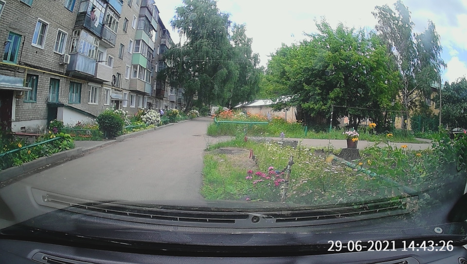 Видеорегистратор 7omai smart dash cam 1s — Lada Приора седан, 1,6 л ...
