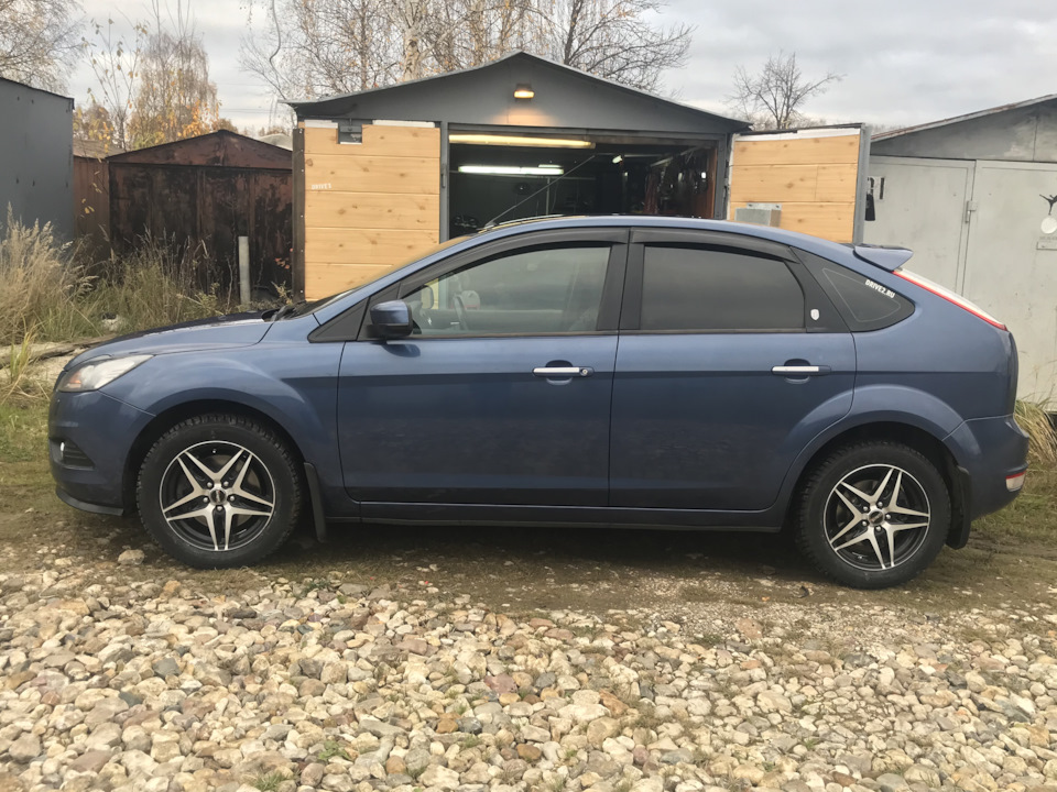 Замена задних пружин, термостата и колёс — Ford Focus Hatchback II, 1,6 ...