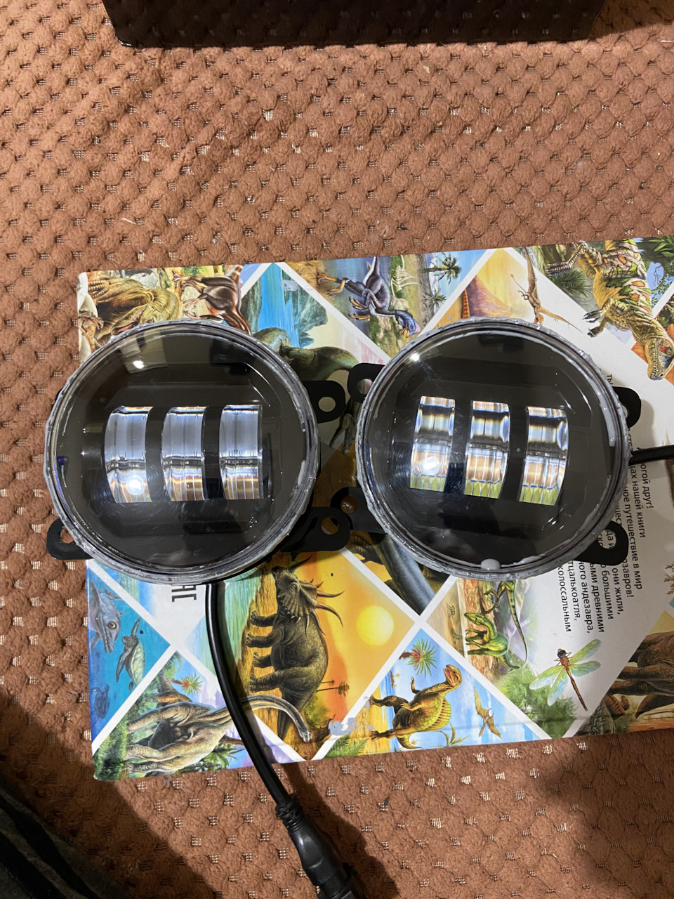 Линзованные LED туманки — DRIVE2