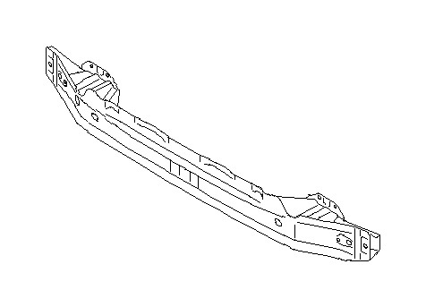 57711VA0129P Bumper Cover Reinforcement Beam. Bumper Face Bar ...