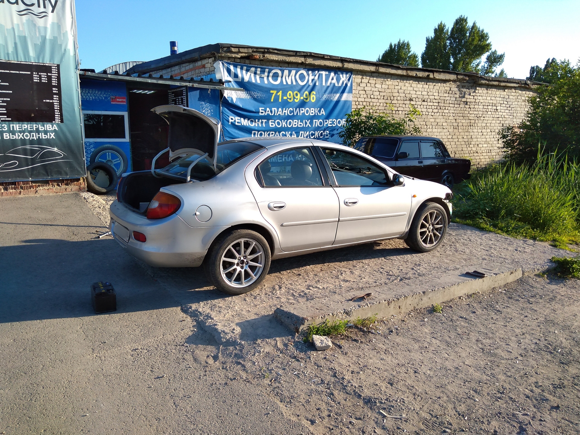 Так они смотрелись — Chrysler Neon (2G), 1,6 л, 2001 года | колёсные ...