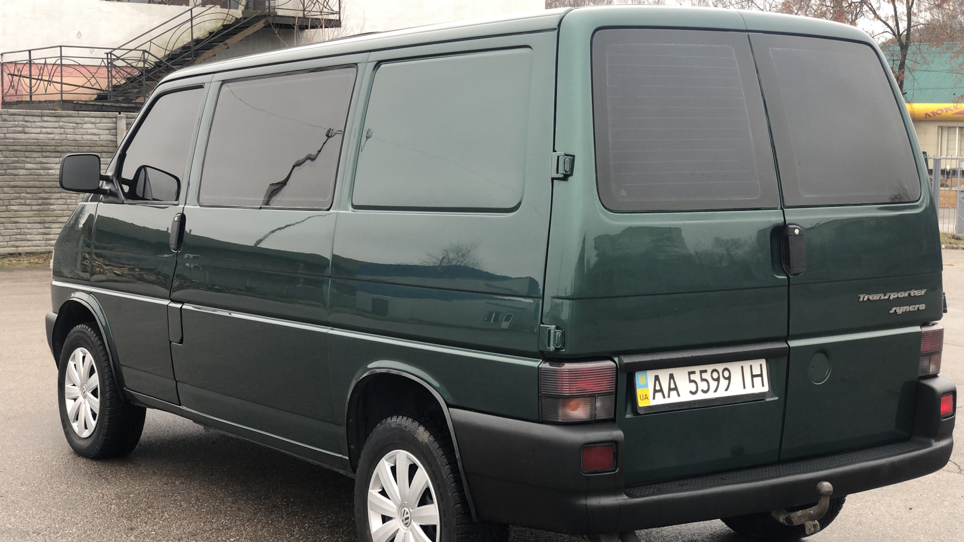 Volkswagen Transporter T4 2.5 дизельный 2001 | SYNCRO 4x4 на DRIVE2
