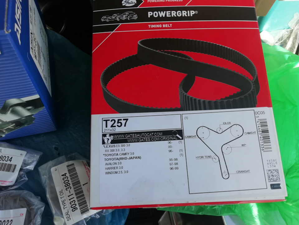 ГРМ — Toyota Kluger, 3 л, 2007 года | просто так | DRIVE2