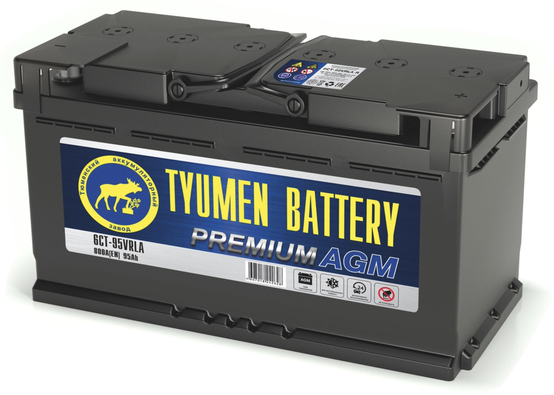 Аккумулятор Tyumen Battery Premium AGM — TOP-AKB на DRIVE2