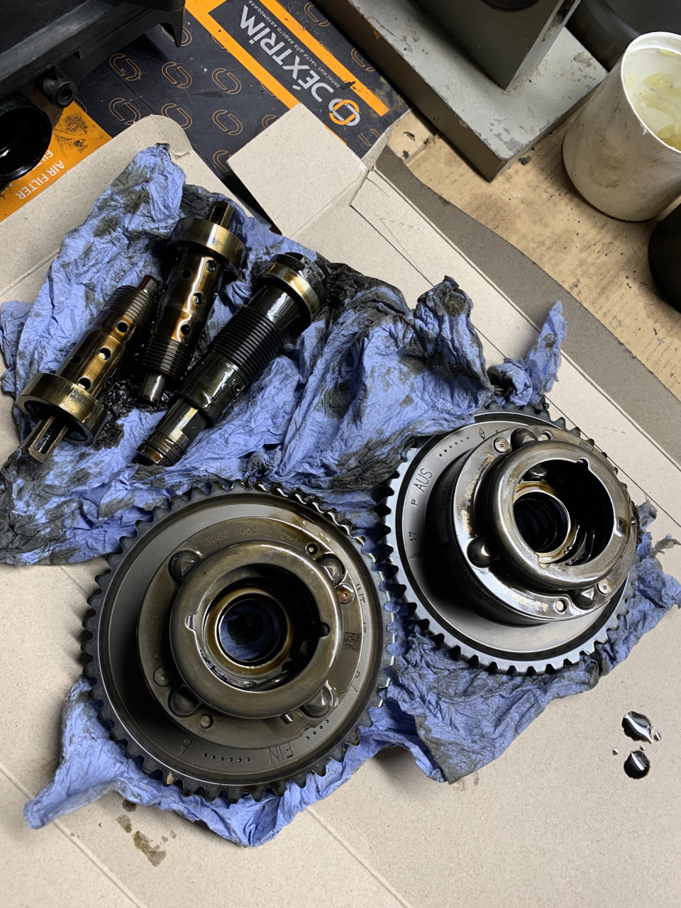 Смена ГРМ, Фазовращателей, Натяжителя ланчестера (балансировочных валов ...