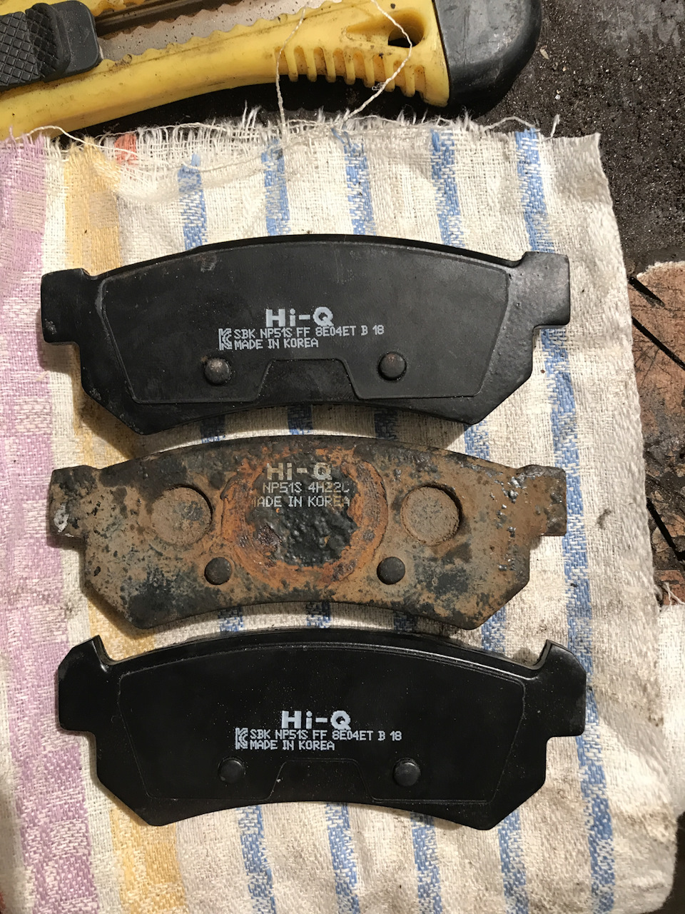 Колодки развалились — Chevrolet Lacetti Sedan, 1,6 л, 2007 года ...