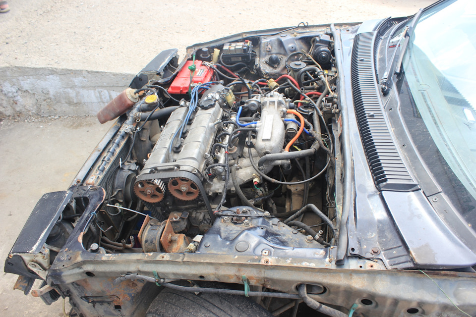 Фары и мотор — Honda Prelude (AB, BA1/2/3/6, BB), 1,8 л, 1987 года | запчасти | DRIVE2