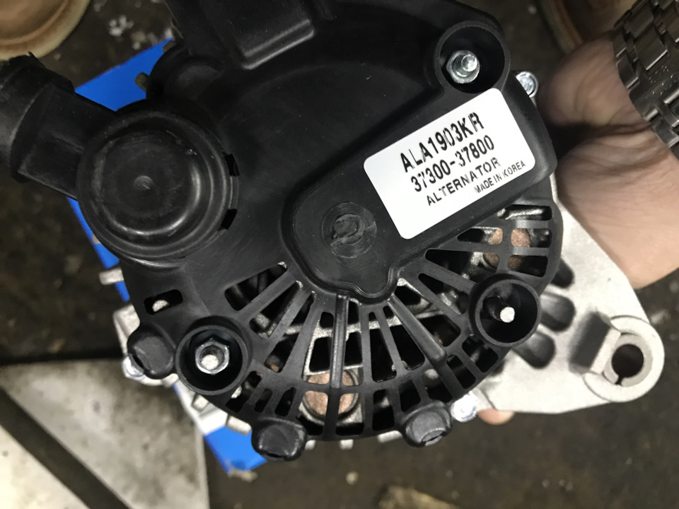 Генератор, обновились. — Hyundai Tucson (JM), 2,7 л, 2006 года ...