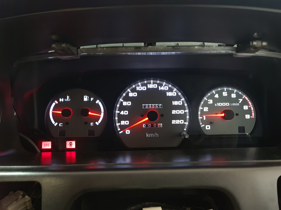 Приборка 220, датчики Defi! — Mitsubishi RVR (1G), 2,3 л, 1996 года ...