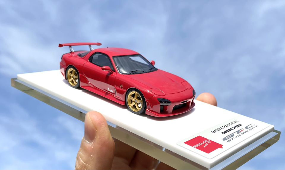 Mazda RX7 1/43 Makeup — Сообщество «Модели в масштабе и Диорамы» на DRIVE2