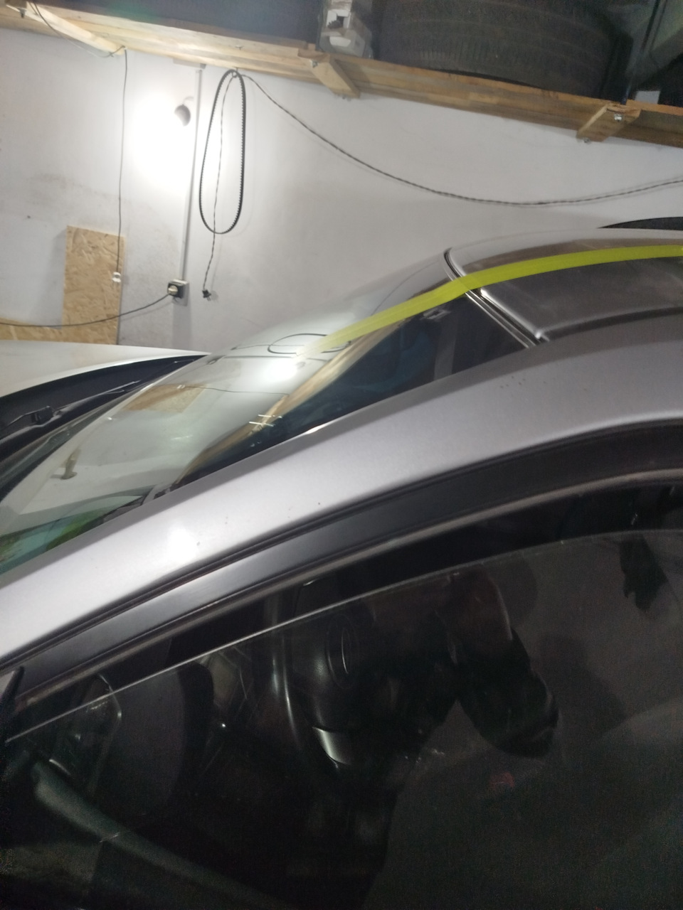 Замена ветрового стекла. — Subaru Forester (SH), 2 л, 2008 года ...