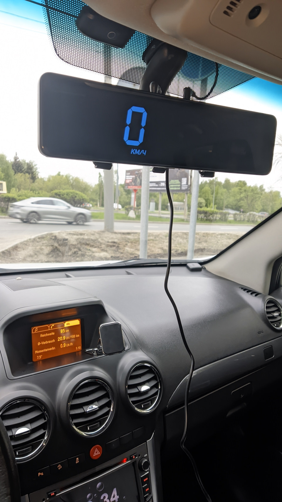 Радар-детектор, регистратор, зеркало заднего вида 3 в 1. — Opel Antara ...
