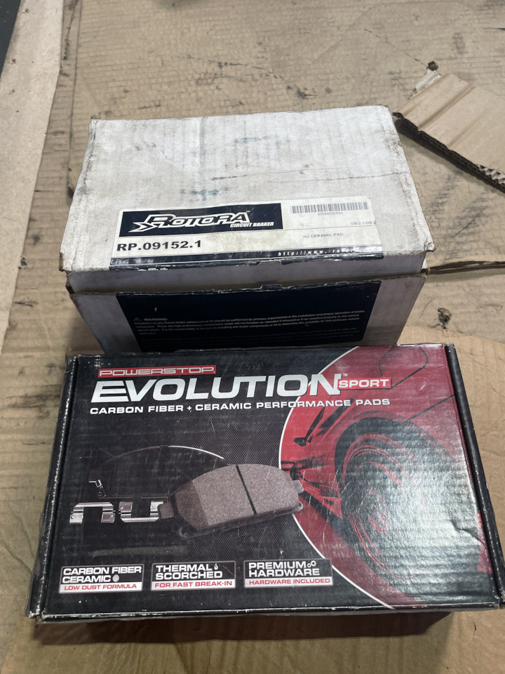 Тормозные диски перед/зад с колодками на Mazda 3 MPS (2G), Mazda 3 MPS ...