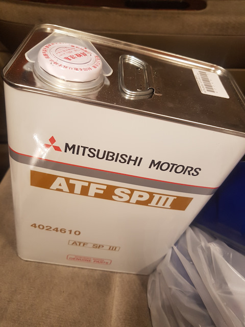 4024610 Масло трансмиссионное DiaQueen ATF SP-III, 4л Mitsubishi ...