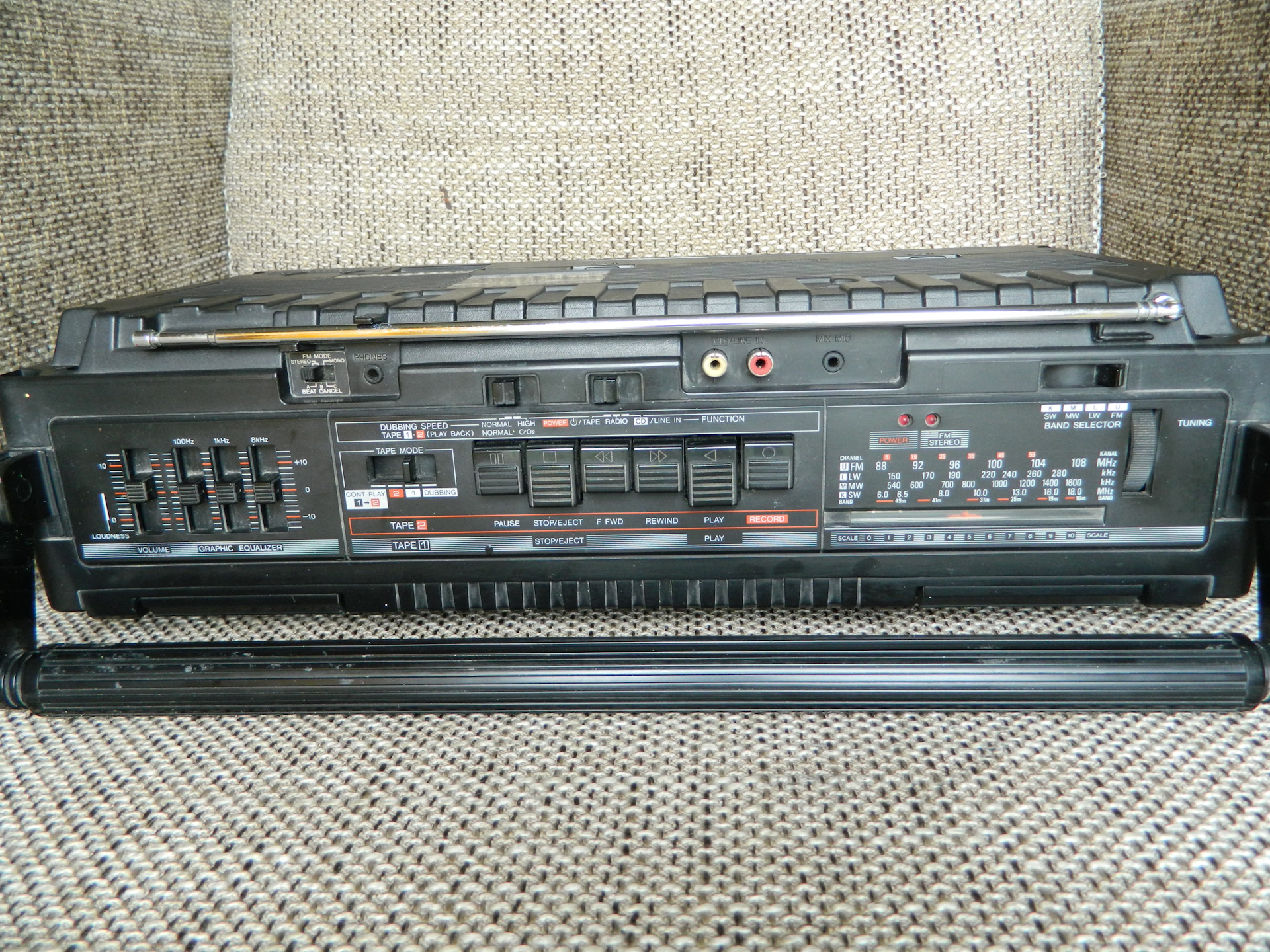1987 Sharp WQ-T234H Stereo Twin Cassette Recorder — Сообщество «Клуб ...