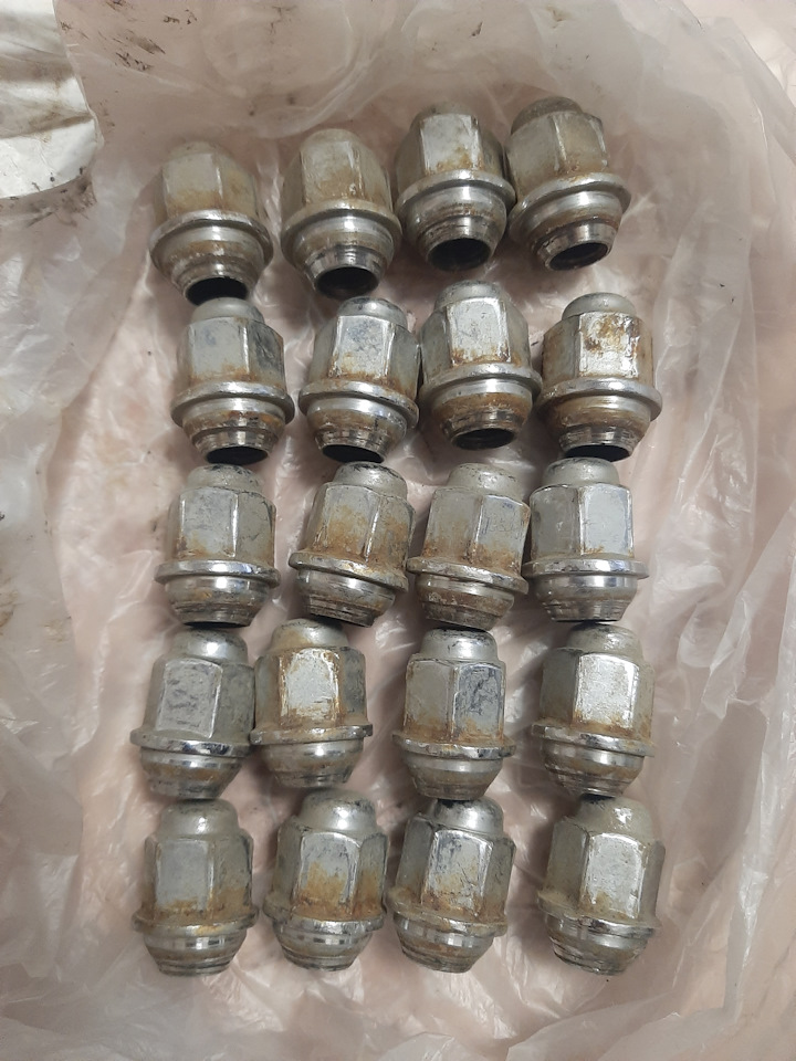 5295017000 Гайка колеса KIA HYUNDAI | Запчасти на DRIVE2