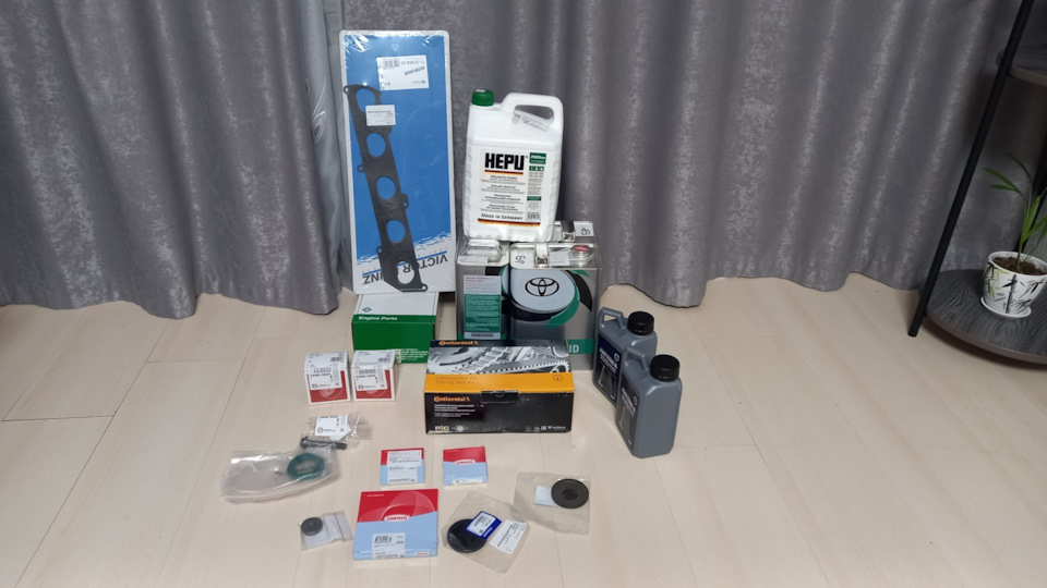 Замена ГРМ, масла в АКПП и масло ЭГУР — Volvo S40 (2G), 2,4 л, 2008 ...