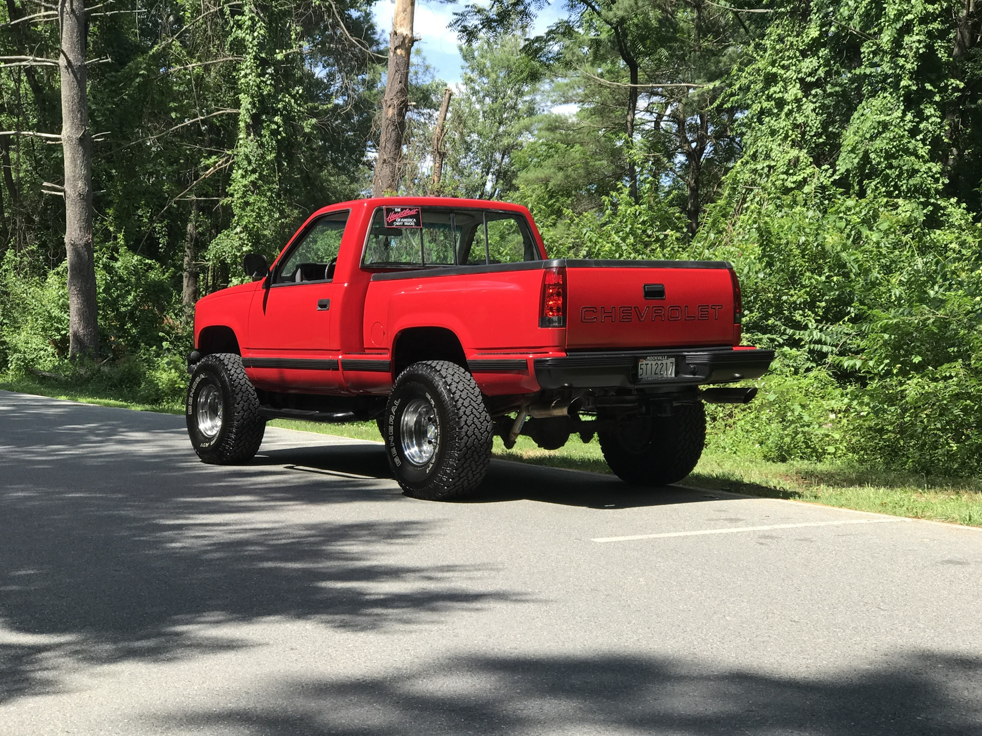 Покрасил. 4 года назад!)) — Chevrolet Silverado (GMT800), 5,7 л, 1999 ...