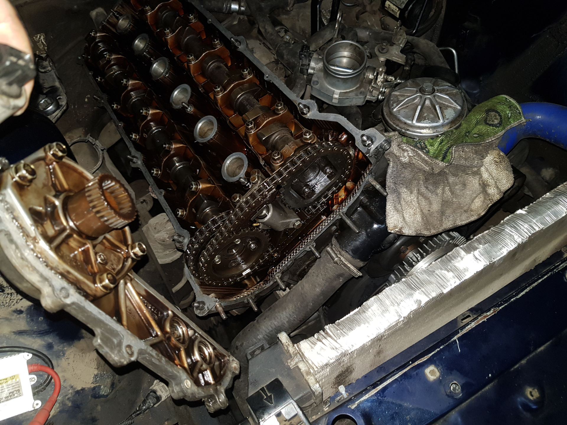 m50b20 VANOS → → → NON VANOS (Часть 1, распредвал) — BMW 3 series (E36), 2 л, 1993 года ...