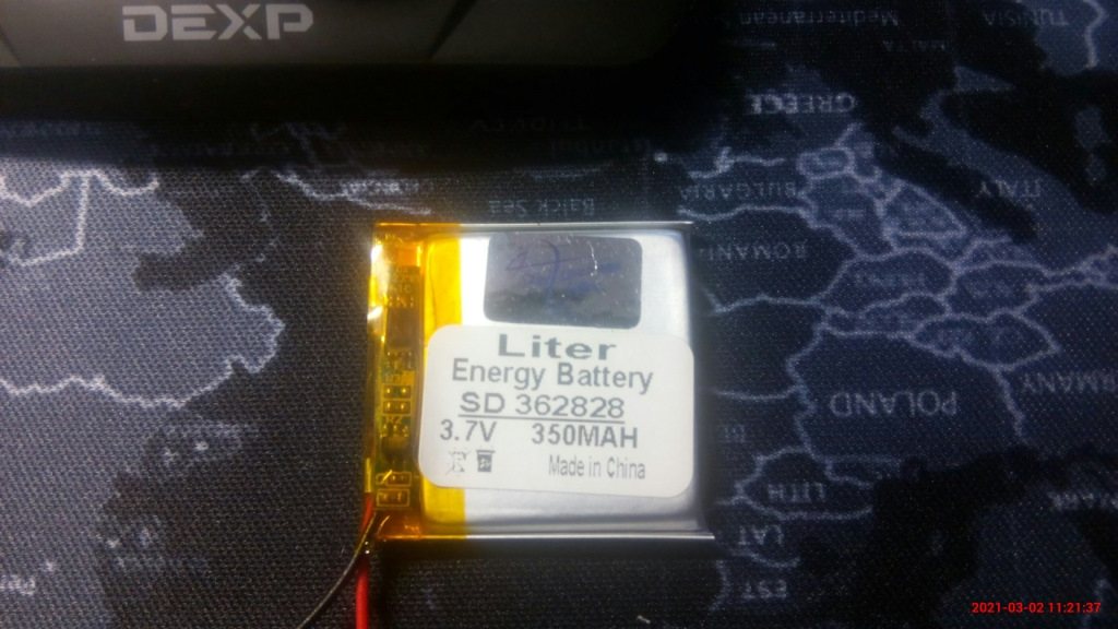 Замена аккумулятора на видеорегистраторе DEXP »» — Lada Калина Хэтчбек (1G), 1,6 л, 2013 года ...