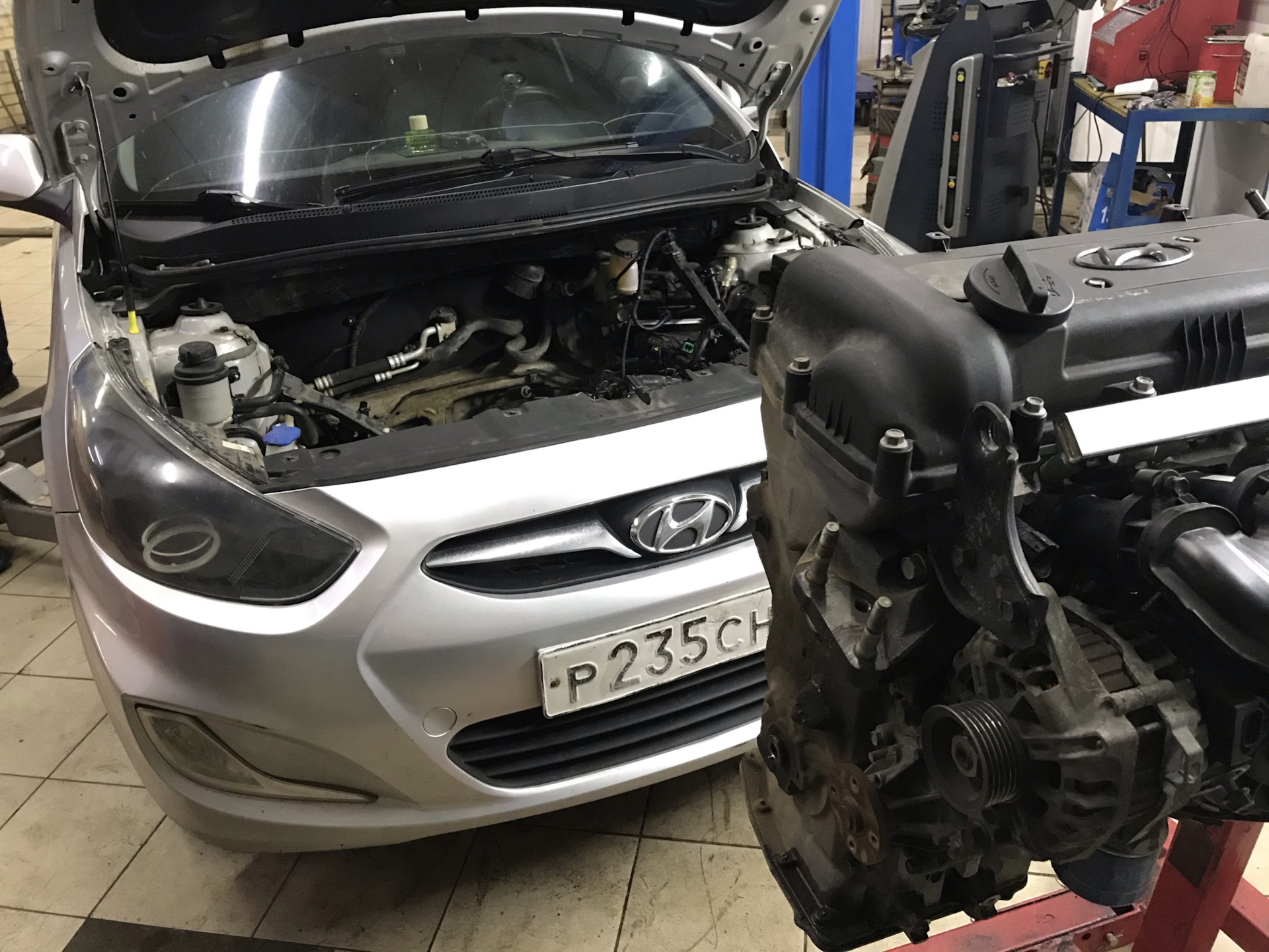 всё таки откапиталил свой ДВС G4FC — Hyundai Solaris (1G), 1,6 л, 2013 года | своими руками | DRIVE2