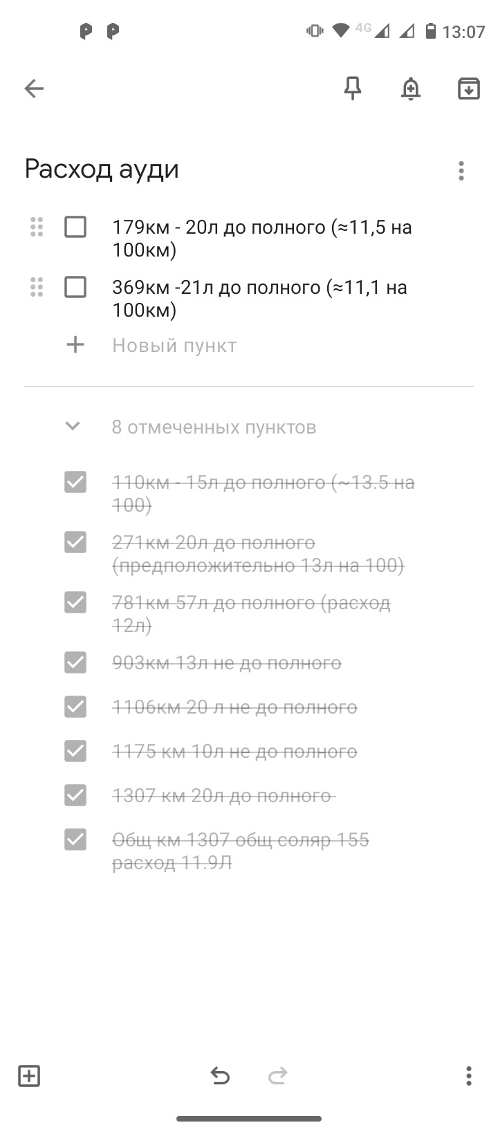 Немного о расходе, немного о DSP режиме АКПП — Audi A6 (C5), 2,5 л ...