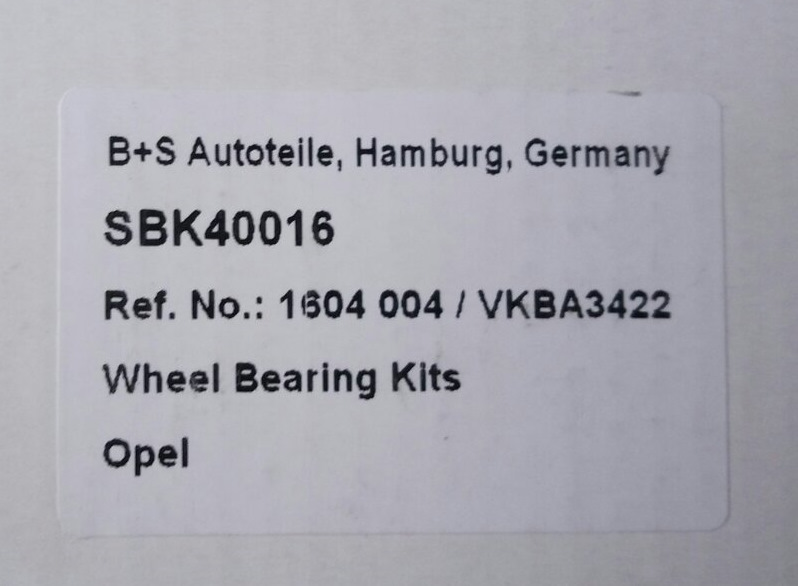 1604004 Ступица в сборе Opel | Запчасти на DRIVE2