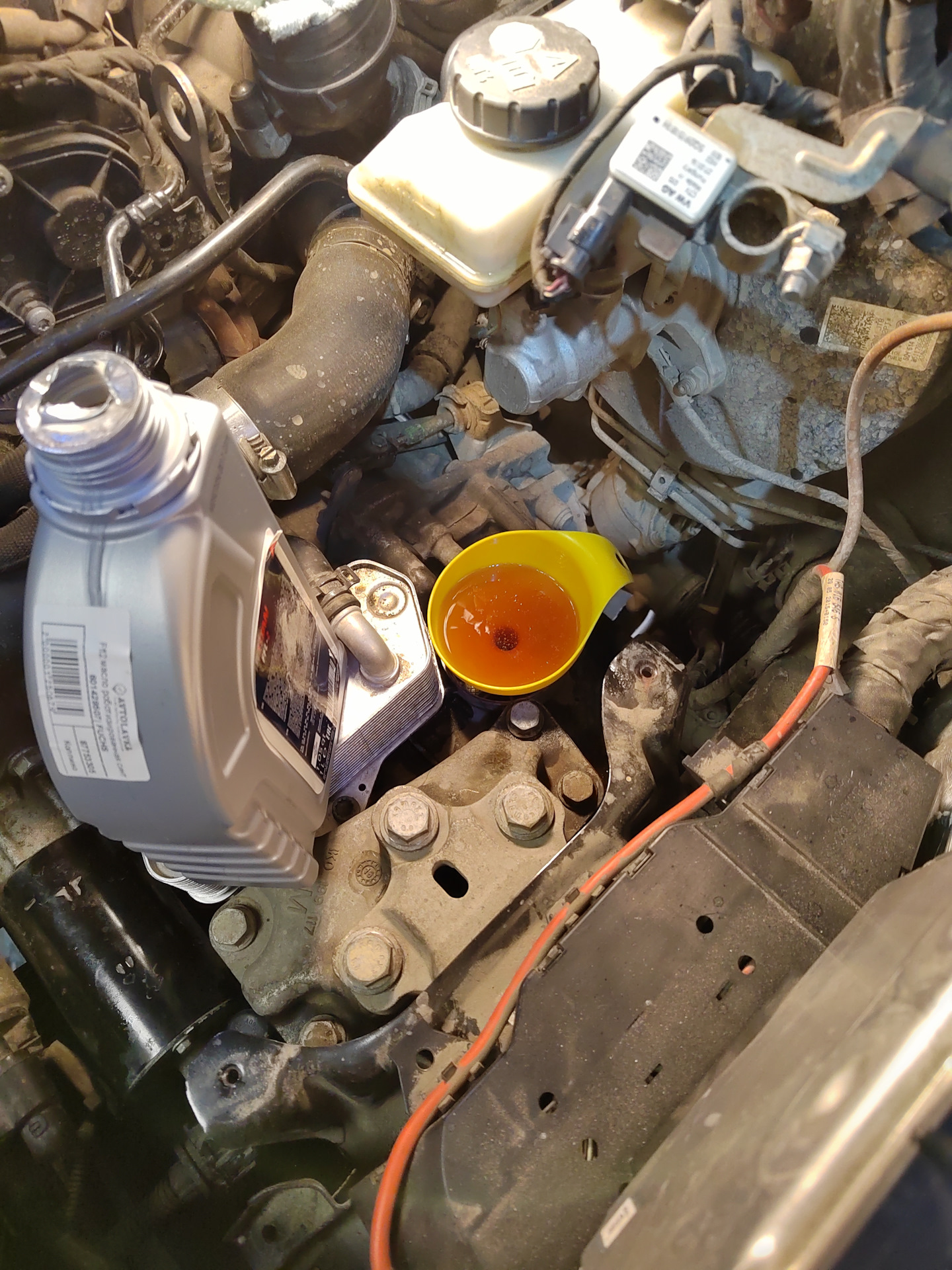 Замена масла DSG-6 dq-250 + замена прокладок и сальника привода — Skoda ...