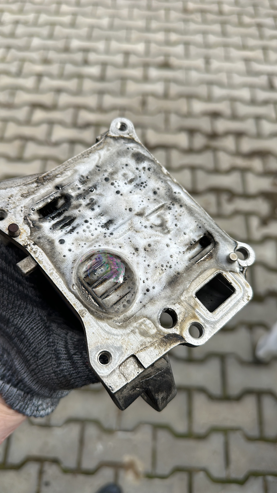 Чистка ЕГР и впускного коллектора. — Volvo XC90 (2G), 2 л, 2015 года ...