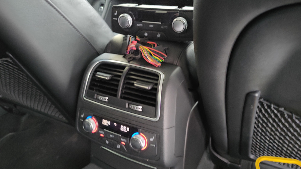 Замена панели управления климата заднего — DRIVE2