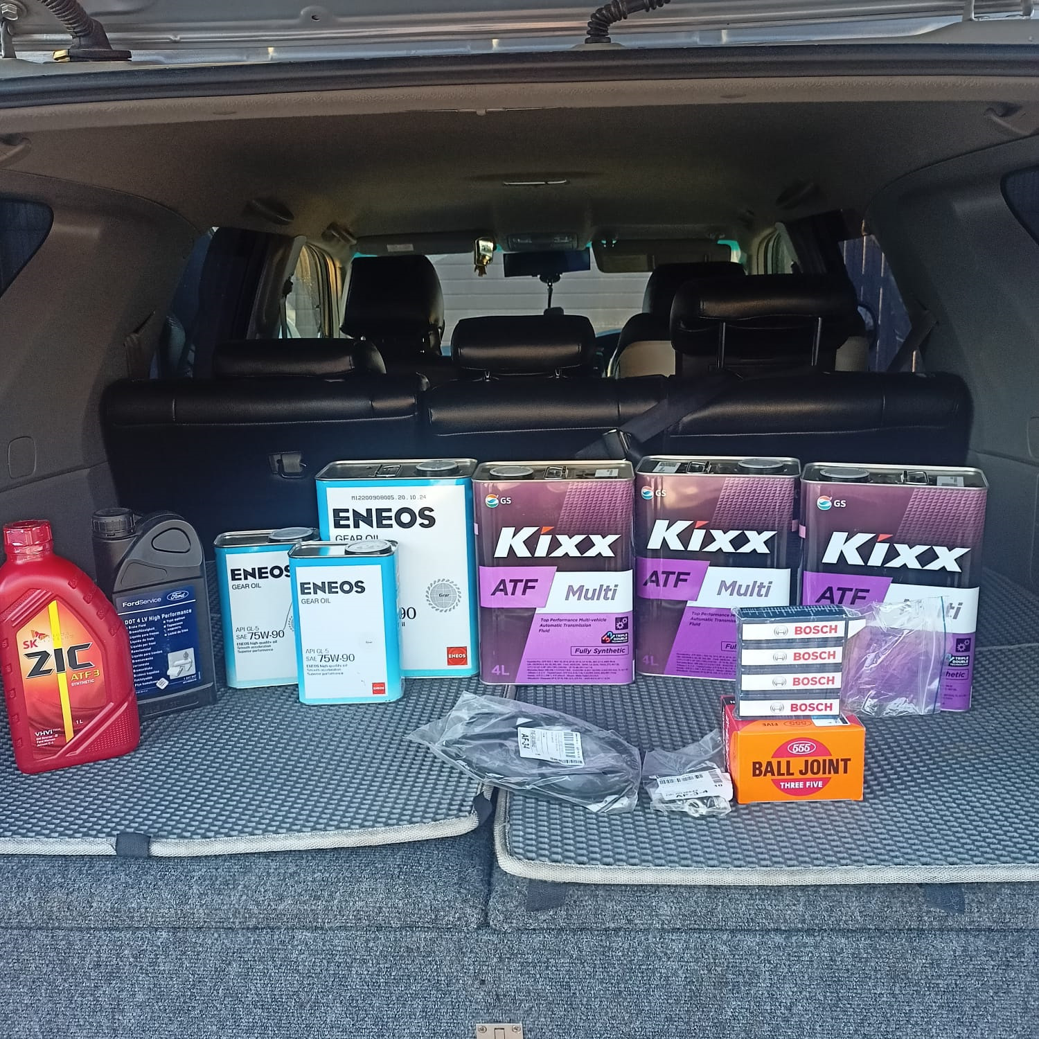 Большое ТО №2 — Toyota Hilux Surf (4G), 2,7 л, 2003 года | плановое ТО ...