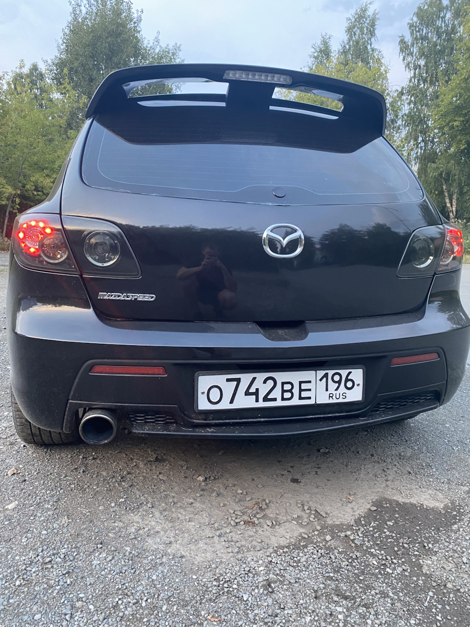 Шильдик OEM MazdaSpeed🚀🌑 — Mazda 3 (1G) BK, 1,6 л, 2007 года | стайлинг ...