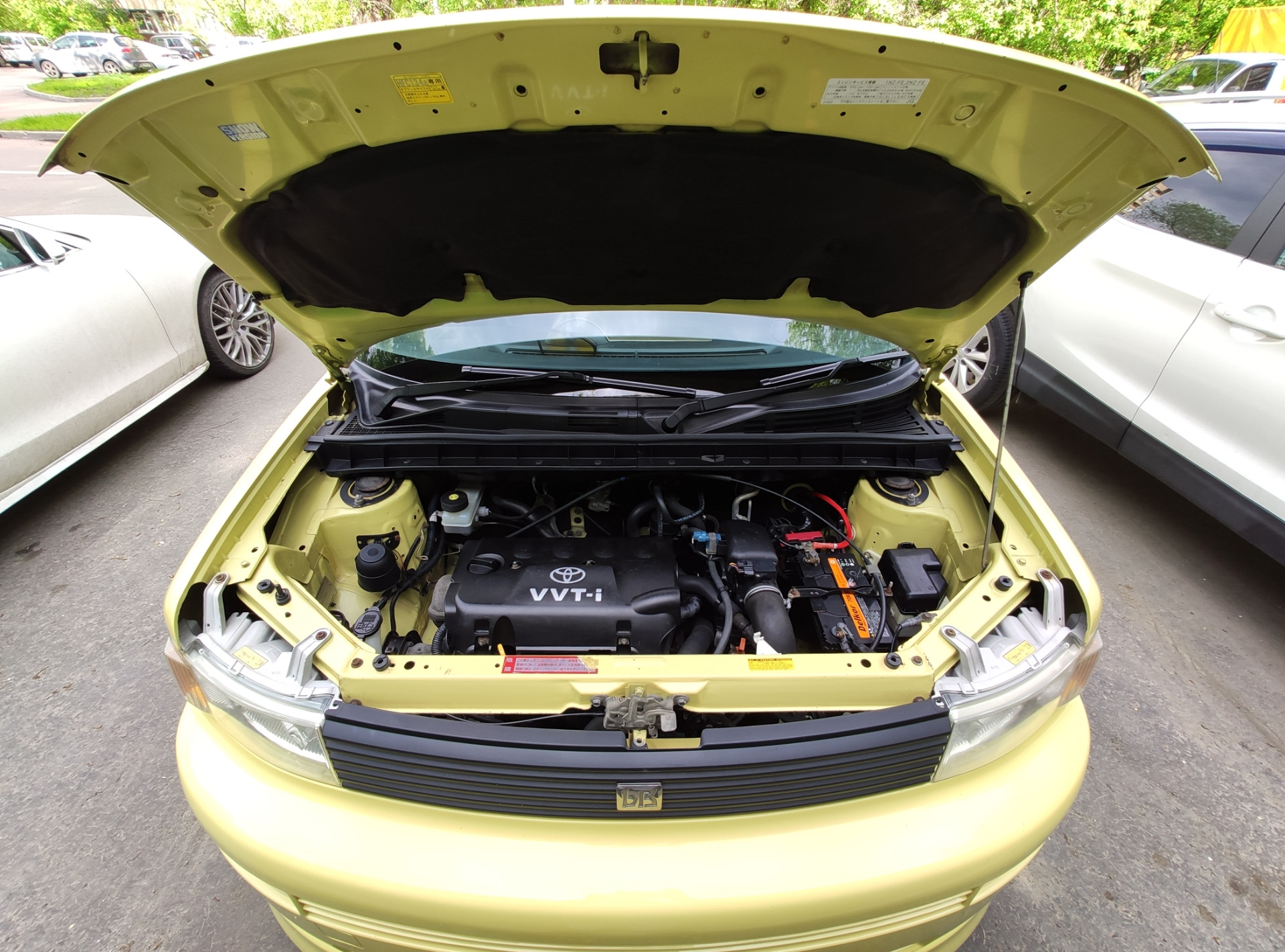 1500км — Toyota bB (NCP30), 1,5 л, 2001 года | наблюдение | DRIVE2