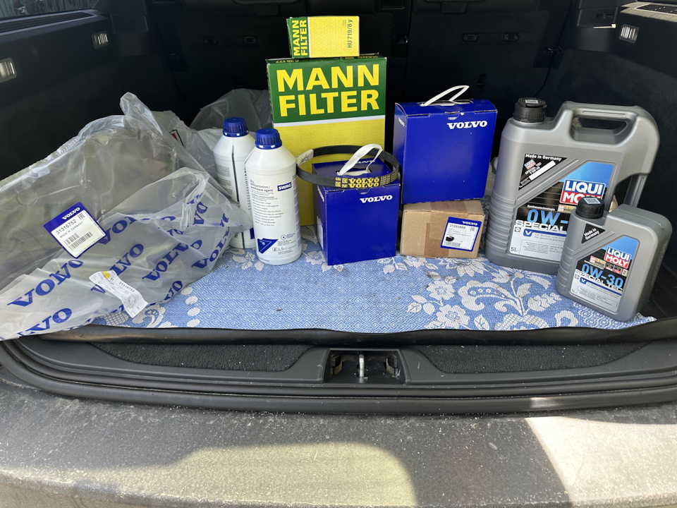 Большое Т.О — Volvo XC70 III, 2,4 л, 2009 года | плановое ТО | DRIVE2