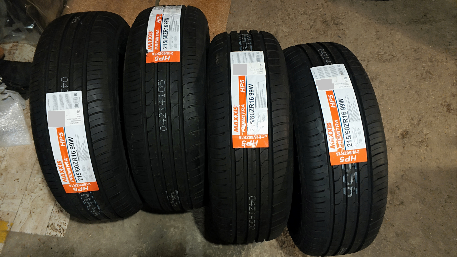 Летние шины MAXXIS Premitra HP5 215/60ZR16 — Mazda MPV II, 2,3 л, 2002 года | шины | DRIVE2