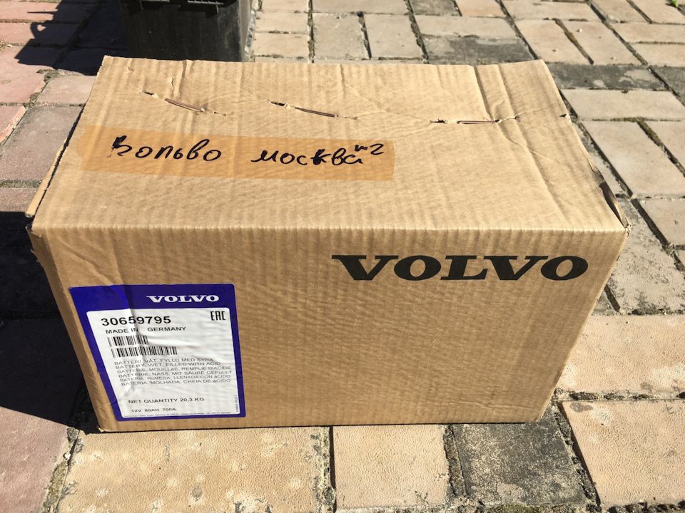 Замена АКБ — Volvo S60 (2G), 2 л, 2013 года | электроника | DRIVE2