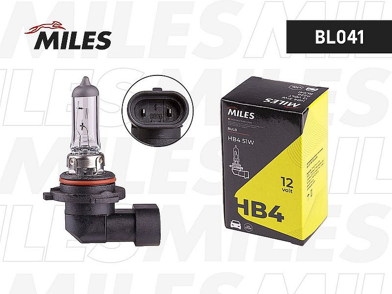 Mitsubishi Lancer X лампа Miles HB4 12V — Mitsubishi Lancer X, 1,8 л ...