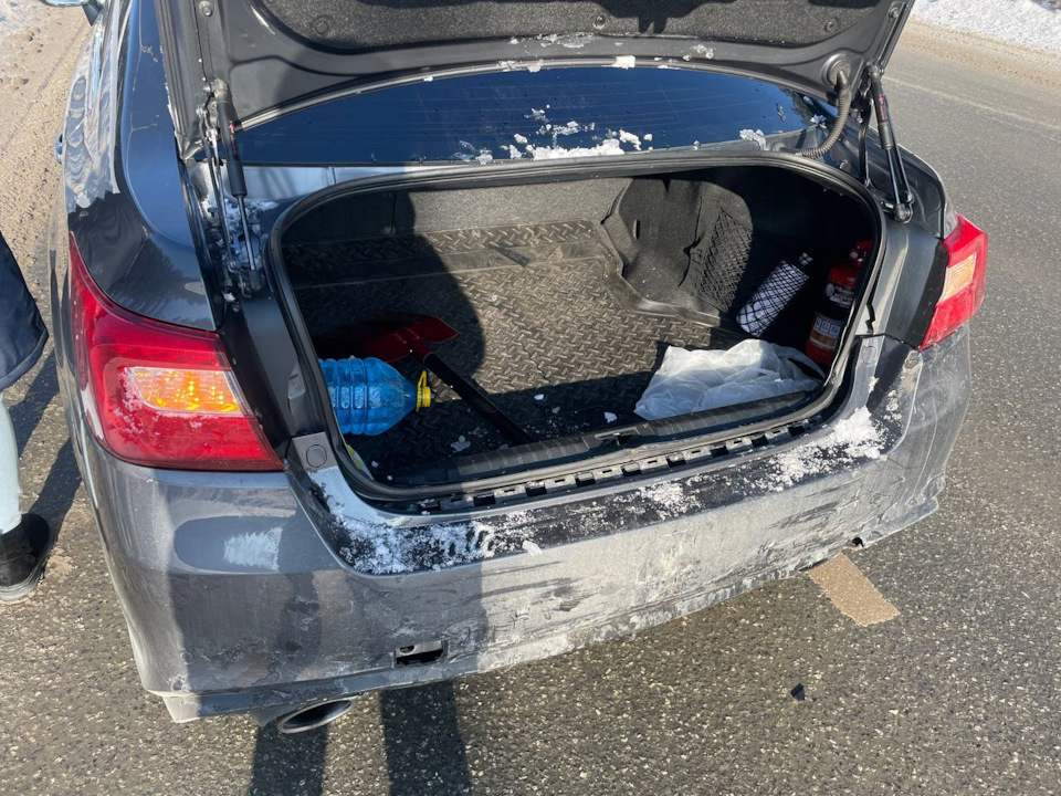 Приехали — Subaru Legacy (BN/BS), 2,5 л, 2019 года | ДТП | DRIVE2