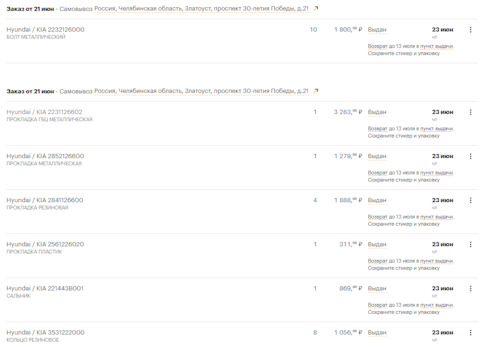 2841126600 Прокладка коллектора впускного KIA HYUNDAI | Запчасти на DRIVE2