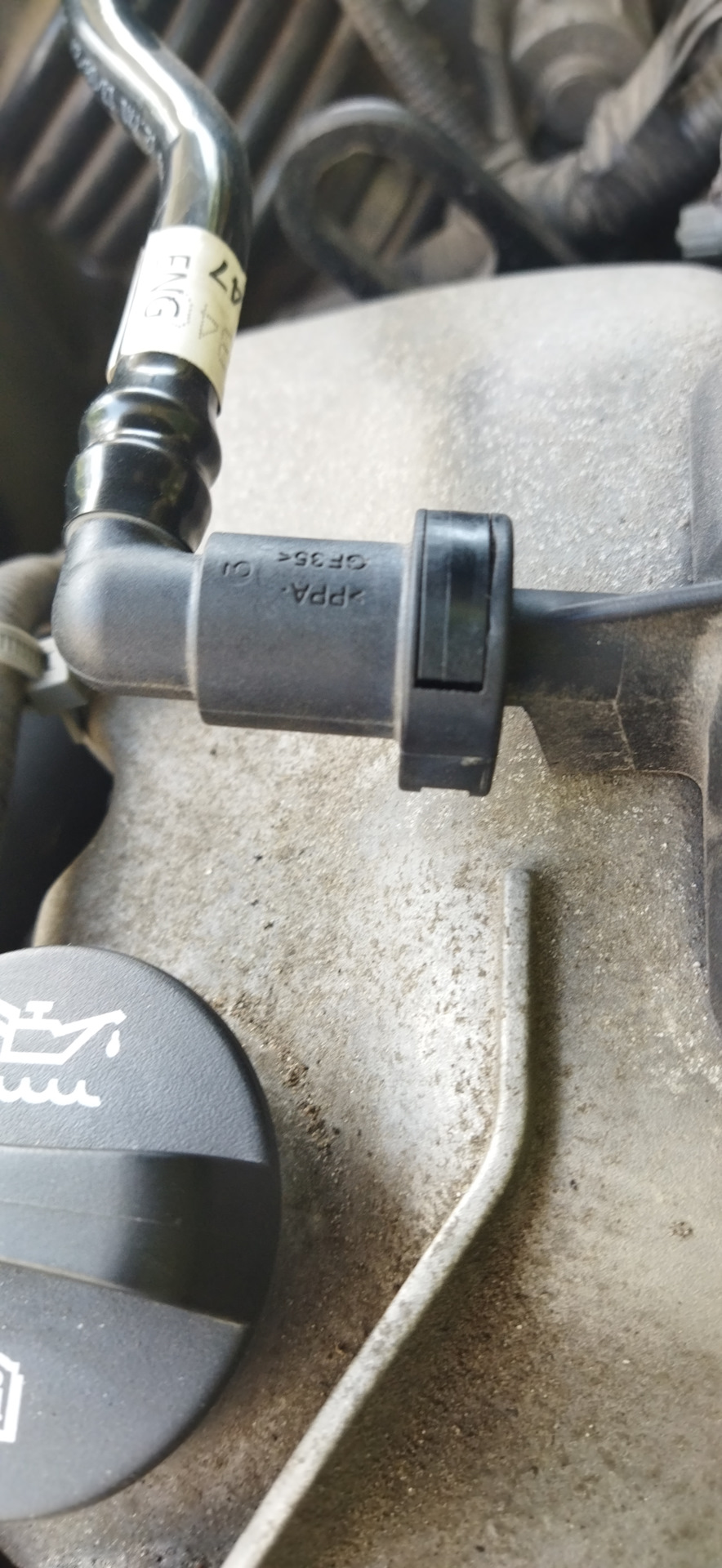 Чистка клапана рециркуляции выхлопных газов (профилактика) и установка ...