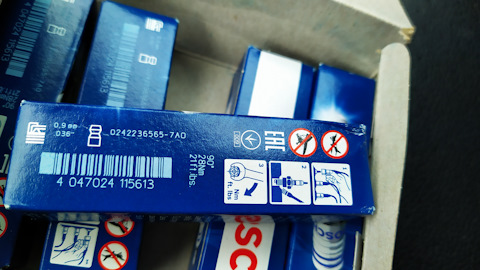 0242236565 Свеча зажигания BOSCH | Запчасти на DRIVE2