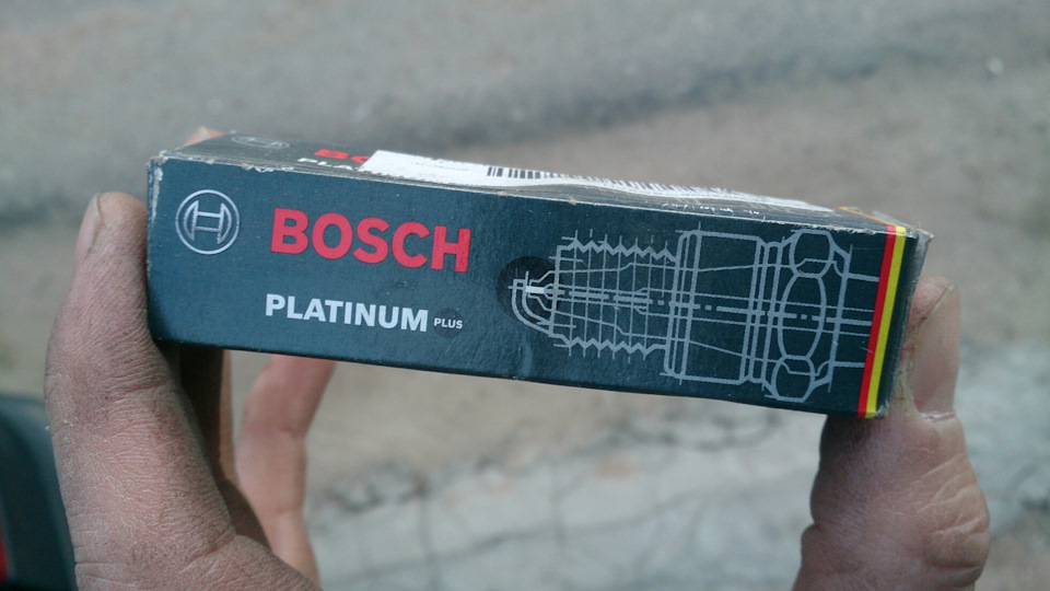 Свечи BOSCH PLATINUM — Audi 80 (B3), 2 л, 1991 года | запчасти | DRIVE2